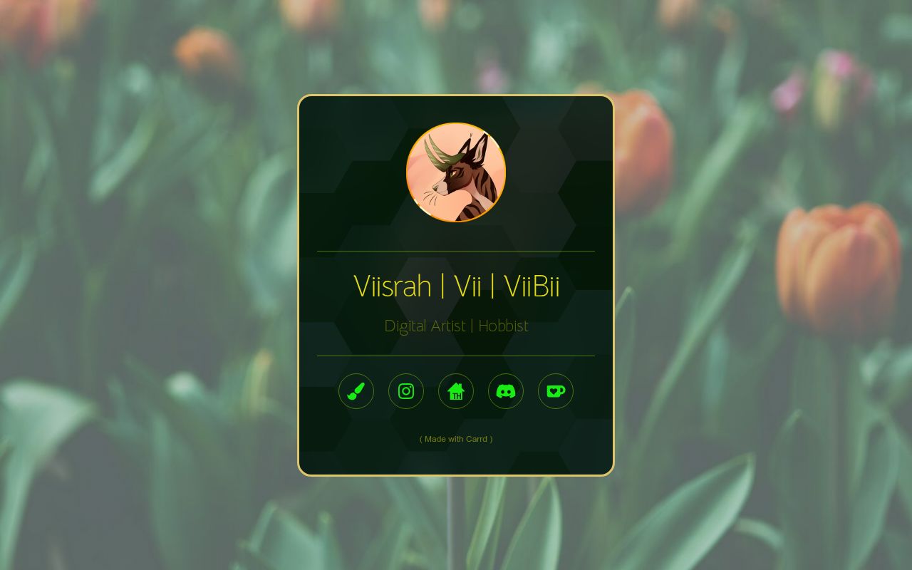 Viisrah's Profile
